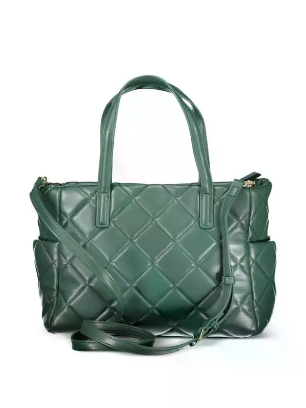 MARIO VALENTINO Ocarina Quilted Tote Bag - Green
