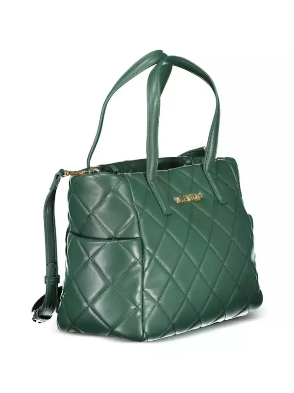 MARIO VALENTINO Ocarina Quilted Tote Bag - Green