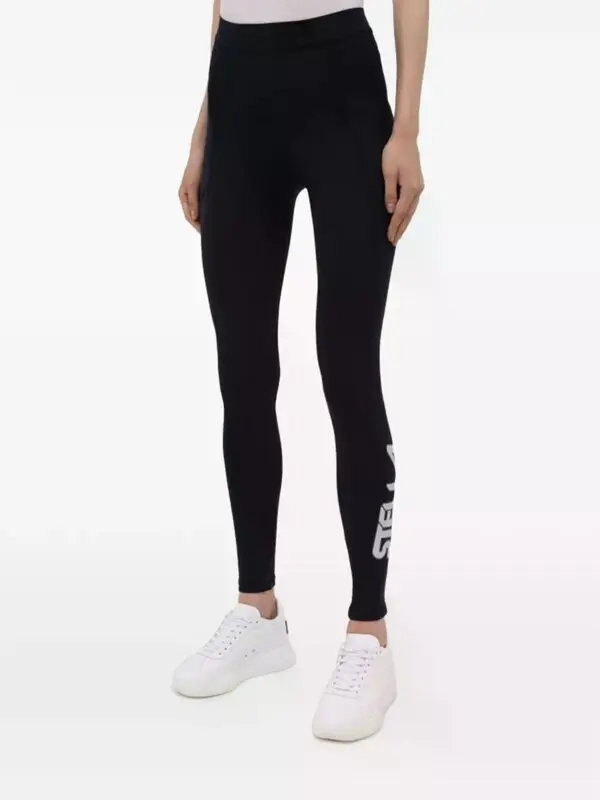 Stella McCartney Logo-print Leggings - Blue