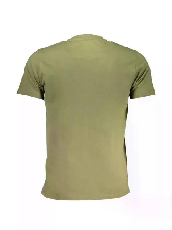 Roberto Cavalli Tiger-print Logo T-shirt - Green