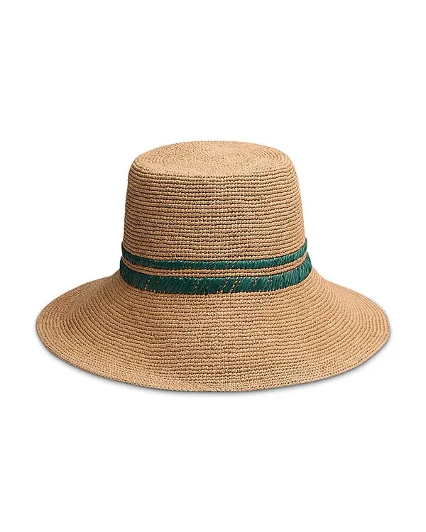 Rag & Bone Jade Raffia Bucket Hat - Tan