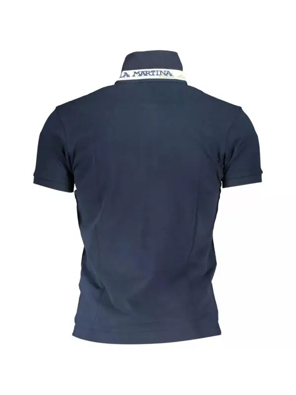 LA MARTINA Logo-embroidered Polo Shirt