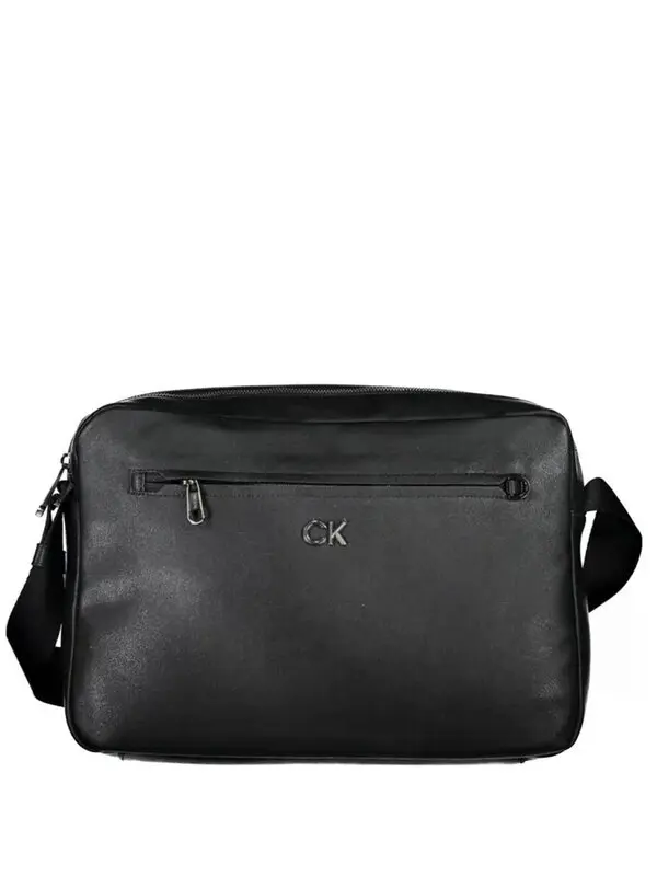 Calvin Klein Logo-plaque Shoulder Bag - Black