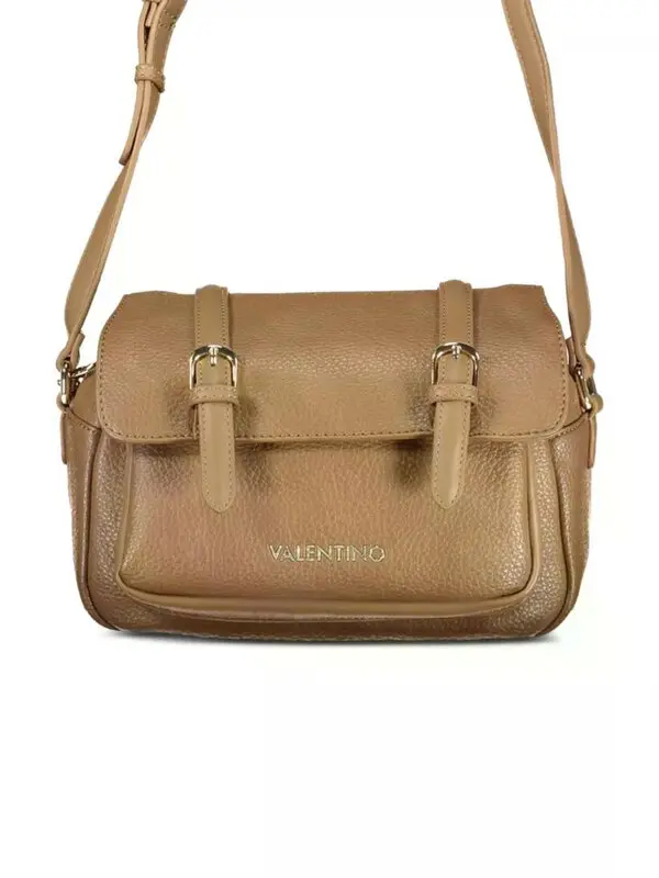 MARIO VALENTINO Pebbled Leather Shoulder Bag