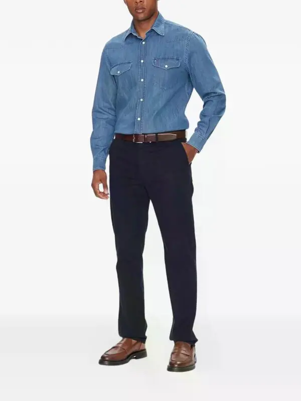 Tommy Hilfiger Western-yoke Denim Shirt