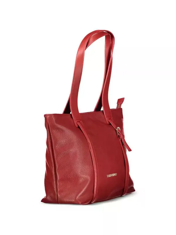 MARIO VALENTINO Pebbled-texture Tote Bag With Logo Lettering