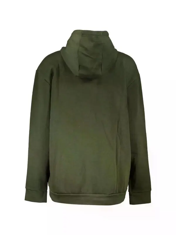 Roberto Cavalli Leopard-print Hoodie - Green