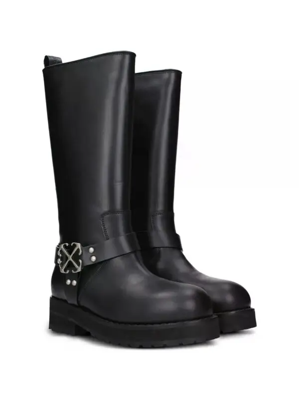 Off-White Off-track Buckle-detail High Boots
