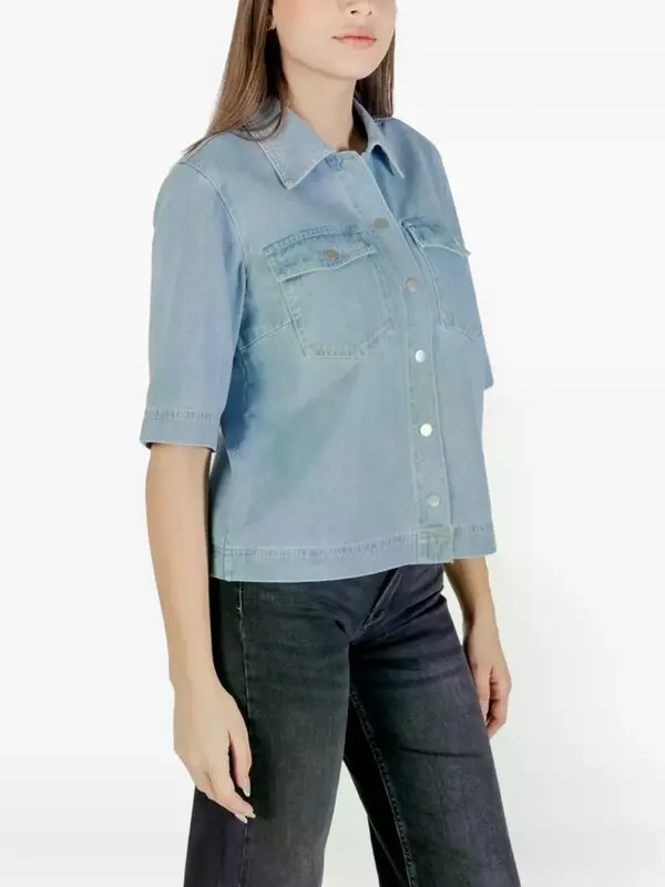 Only Short-sleeve Denim Shirt