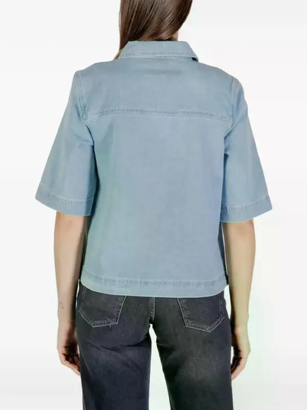 Only Short-sleeve Denim Shirt