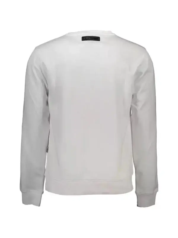 PLEIN SPORT Crew-neck Cotton Sweatshirt