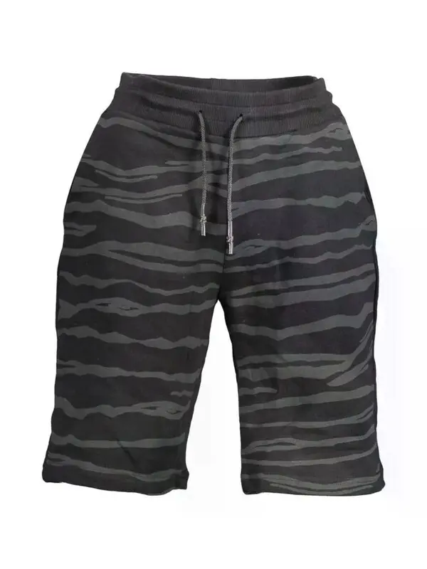 Roberto Cavalli Animal-print Drawstring Shorts