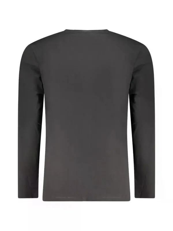 BOSS Long-sleeve Cotton T-shirt - Grey