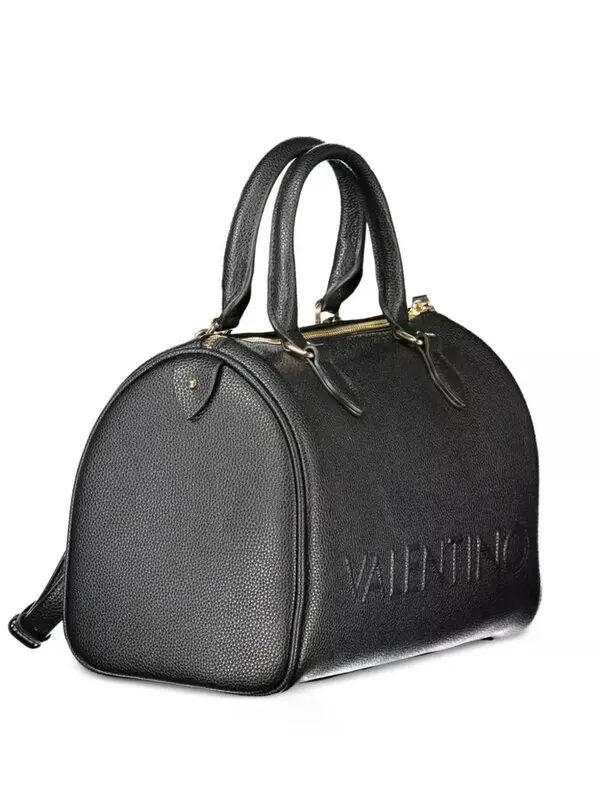 MARIO VALENTINO Embossed Logo Textured Tote