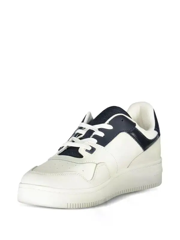 Tommy Hilfiger Logo Panelled Sneakers - White