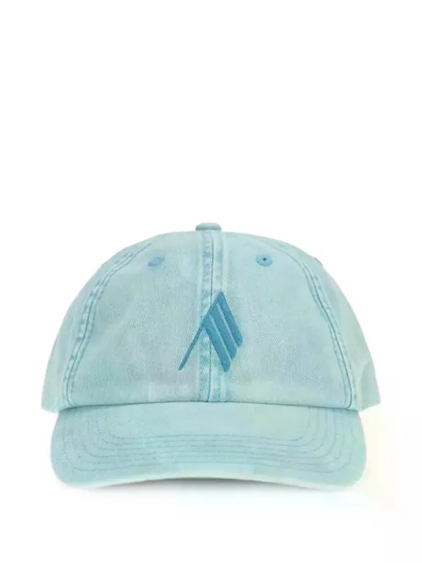 Attico Logo-embroidered Cap - Blue