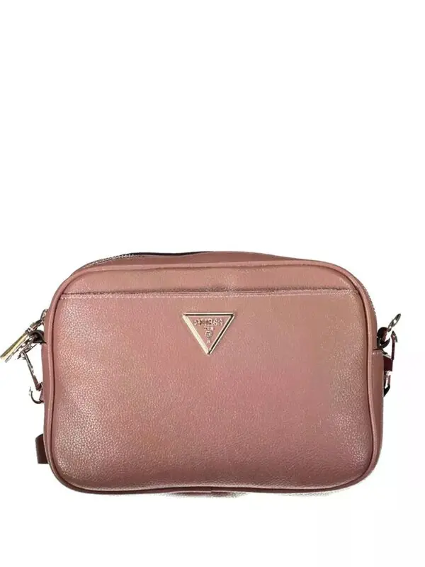 Guess Logo-plaque Cross Body Bag - Pink