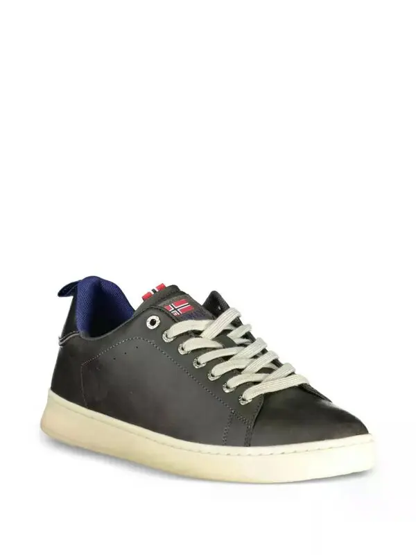 NORWAY 1963 Logo-patch Lace-up Sneakers