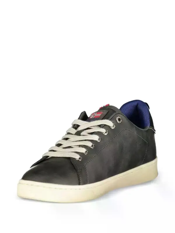 NORWAY 1963 Logo-patch Lace-up Sneakers