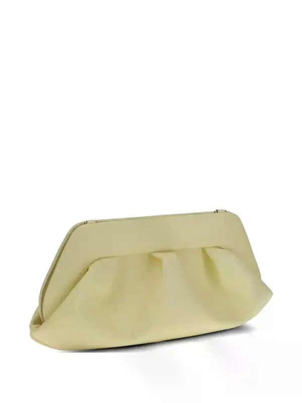 THEMOIRE Gathered Clutch Bag - Yellow