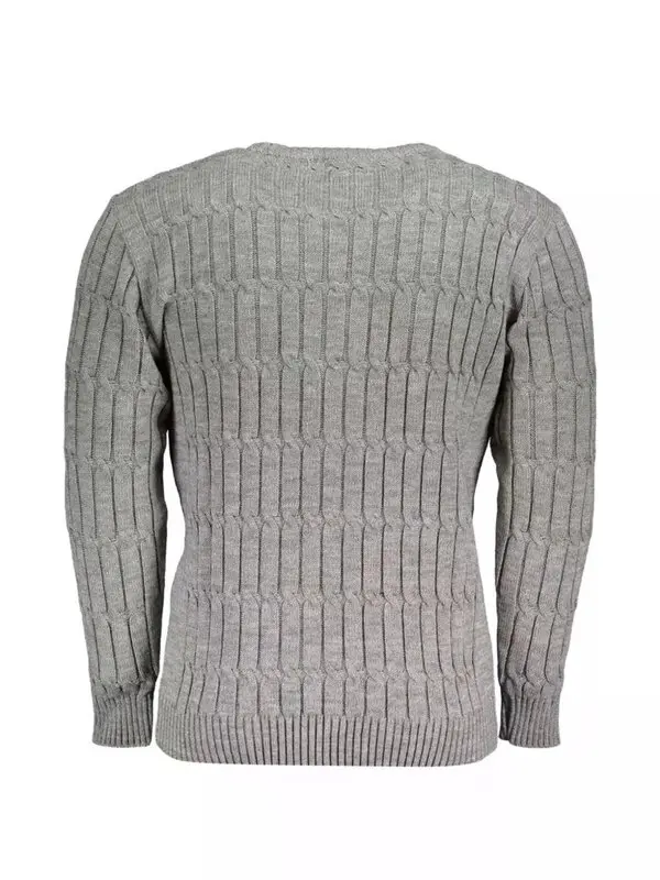 U.S. Grand Patch-pocket Cable-knit Sweater