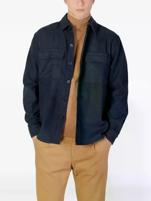 ONLY&SONS|MAN Long-sleeve Button-down Shirt