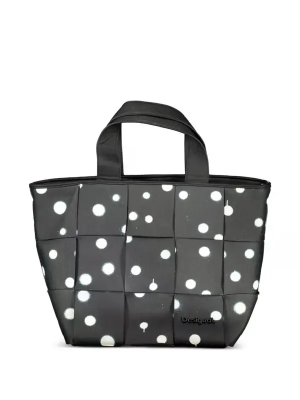 Desigual Polka-dot Print Tote Bag