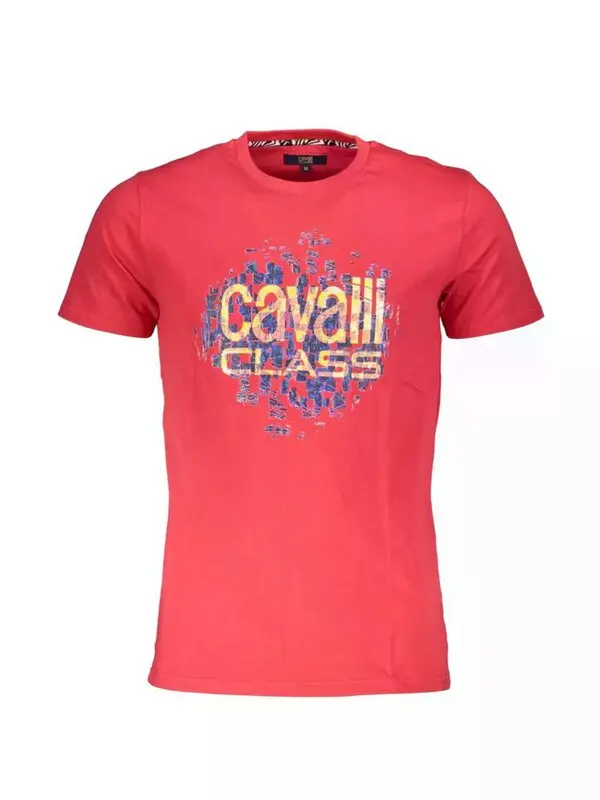Roberto Cavalli Logo-print T-shirt - Red