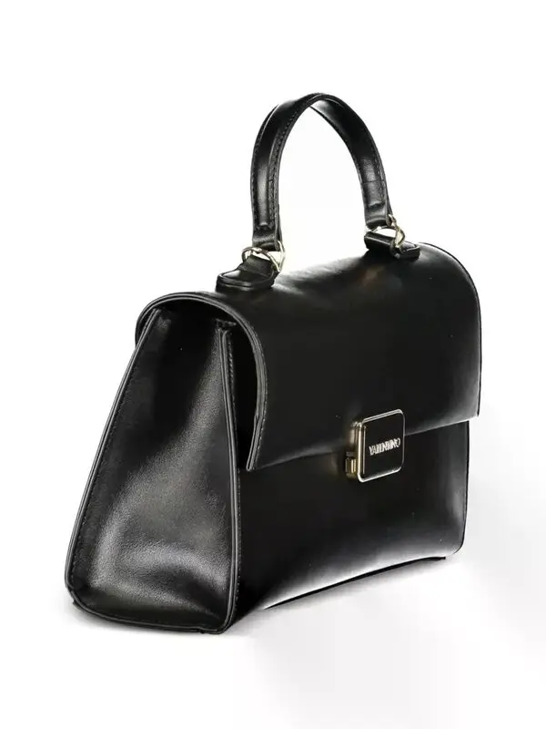 MARIO VALENTINO Logo-plaque Leather Tote Bag