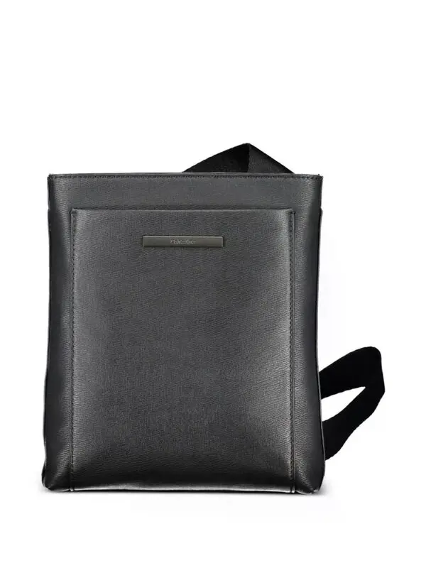 Calvin Klein Logo-plaque Shoulder Bag - Black
