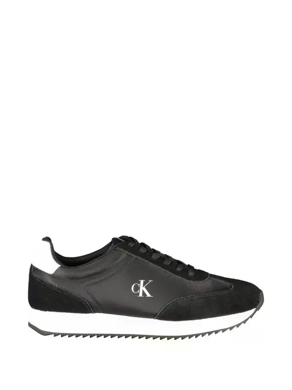 Calvin Klein Logo-print Sneakers - Black