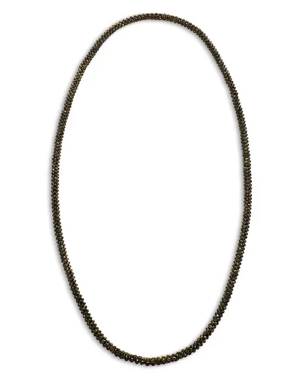 BY PARIAH Lumina Strand Bead Necklace - Obsidian