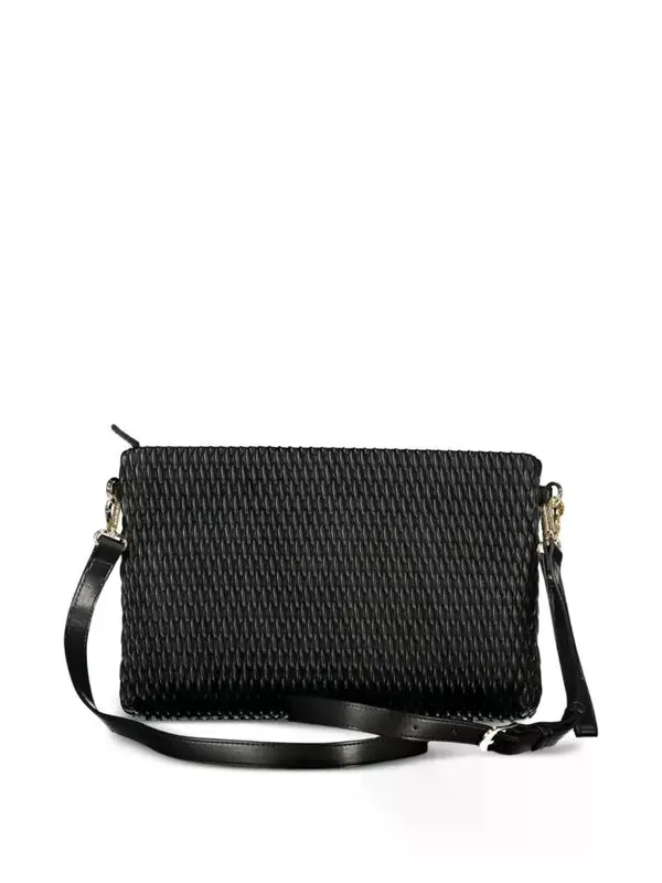 MARIO VALENTINO Quilted Clutch Bag - Black