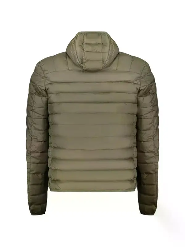 Roberto Cavalli Hooded Quilted Jacket - Green