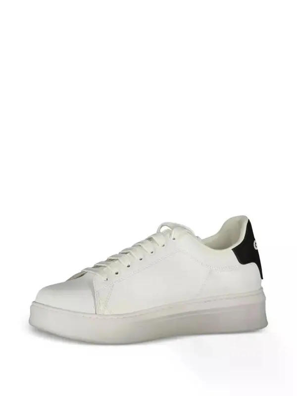 GAELLE PARIS Logo-print Lace-up Sneakers