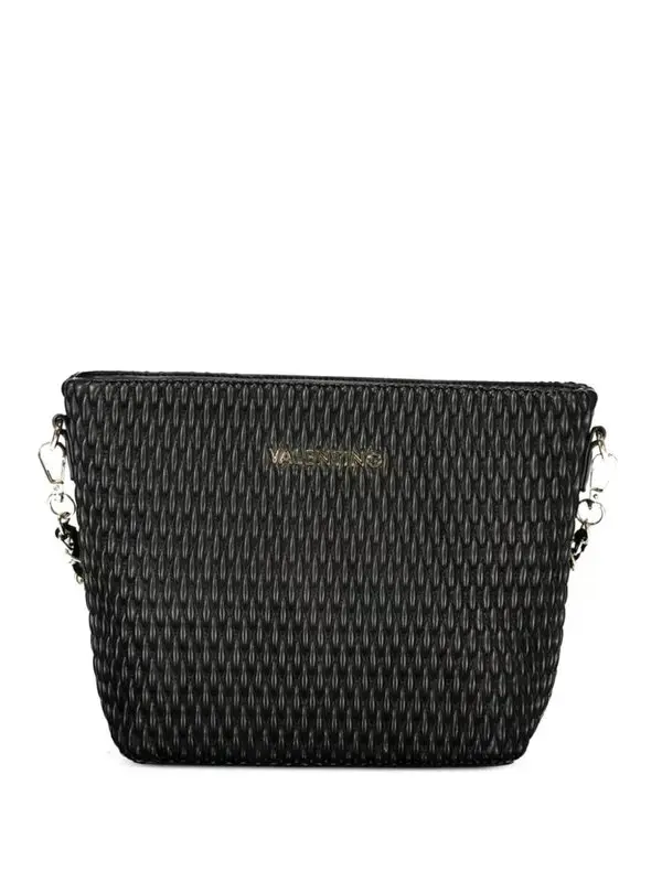MARIO VALENTINO Logo-detail Quilted Tote Bag - Black