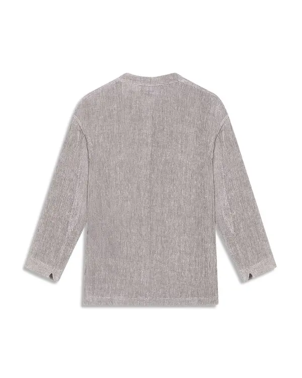 Emporio Armani Gauze Guru Collar Jacket