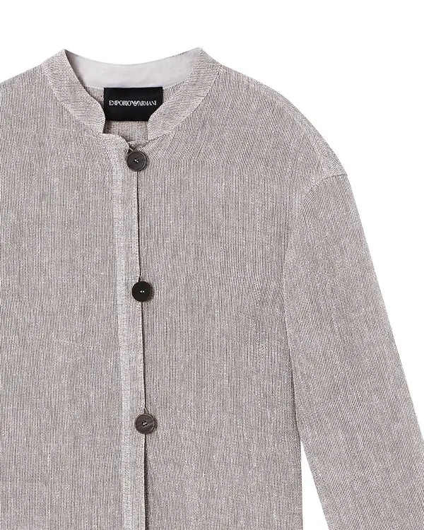 Emporio Armani Gauze Guru Collar Jacket
