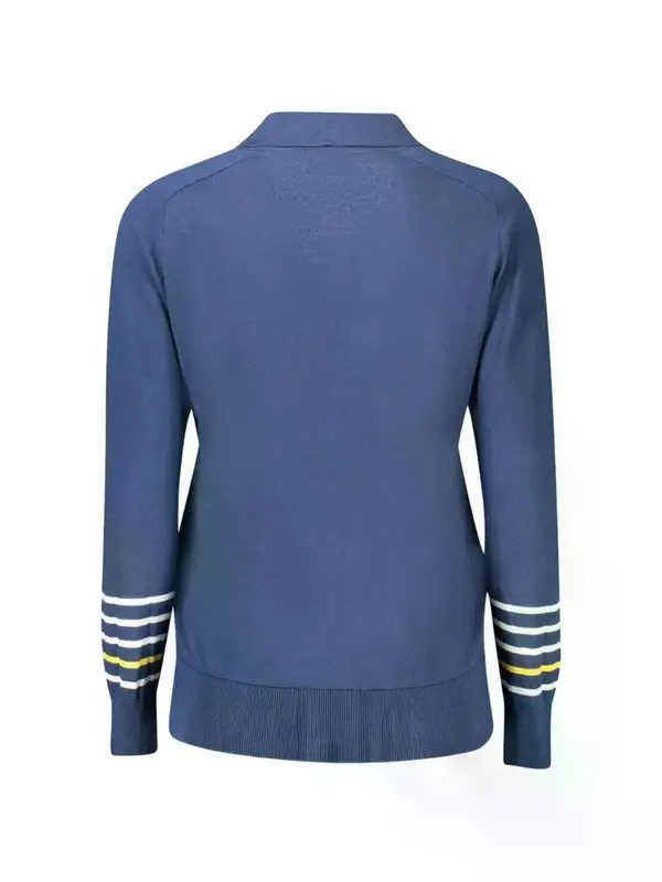 NORTH SAILS V-neck Stripe-detail Sweater