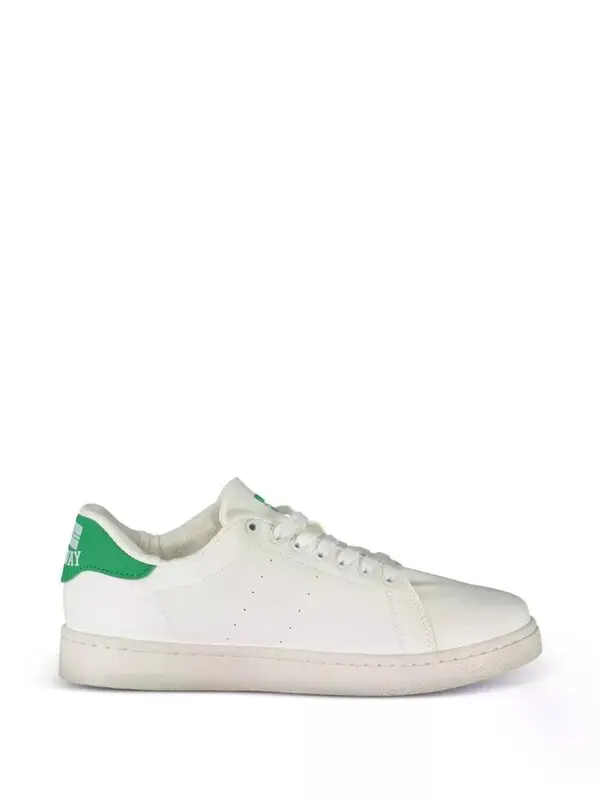 NORWAY 1963 Lace-up Perforated Sneakers - White