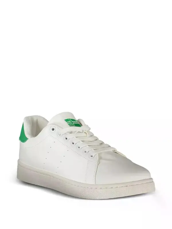 NORWAY 1963 Lace-up Perforated Sneakers - White