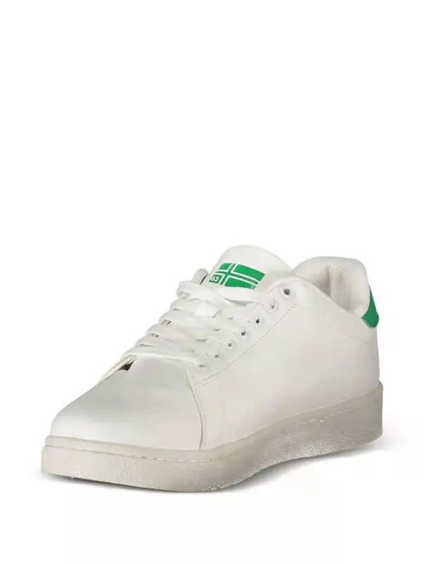 NORWAY 1963 Lace-up Perforated Sneakers - White