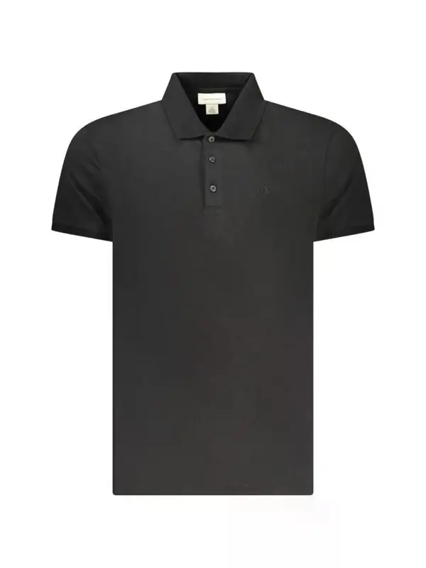 Calvin Klein Short-sleeve Polo Shirt - Black