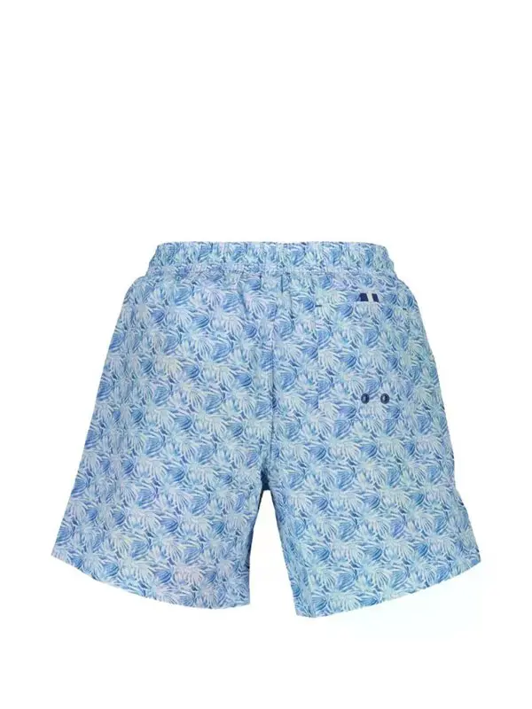 NORTH SAILS Floral-print Swim Shorts - Blue