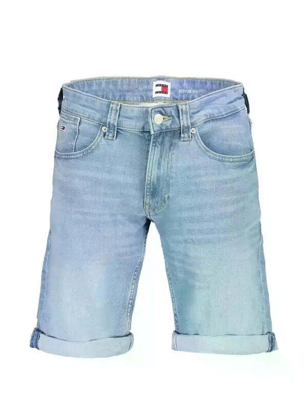 Tommy Hilfiger Ronnie Rolled-hem Denim Shorts