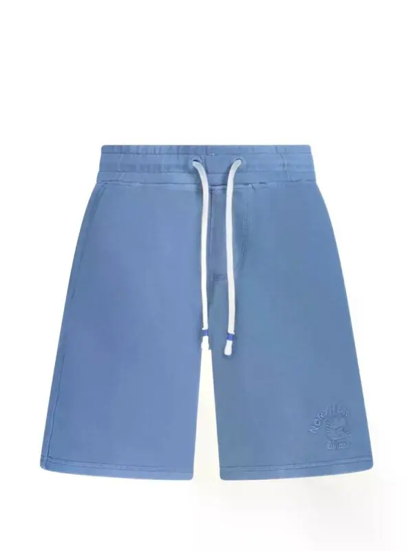 NORTH SAILS Cotton Drawstring Shorts - Blue