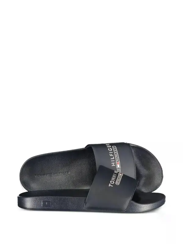 Tommy Hilfiger Logo Print Slides