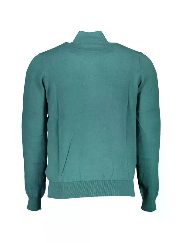 NORTH SAILS Zip-up High-neck Sweatshirt - Green