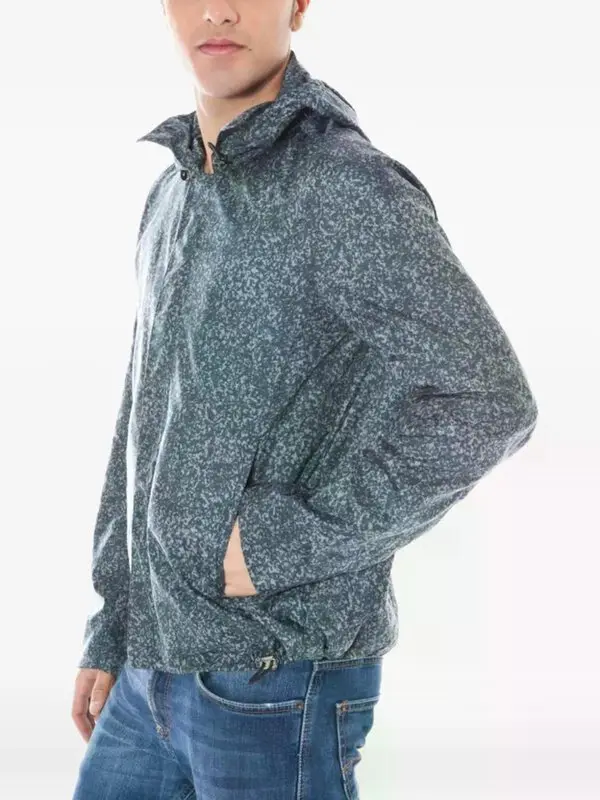 Calvin Klein Speckled Print Hooded Jacket