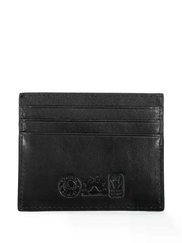 LA MARTINA Logo-plaque Leather Card Holder